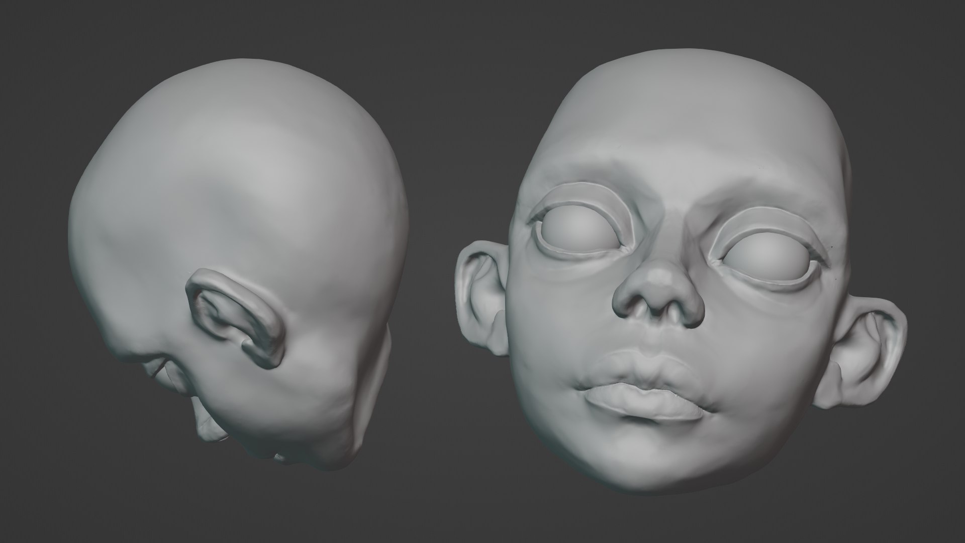 3D Chibi-Female-Sculpt - TurboSquid 1991680