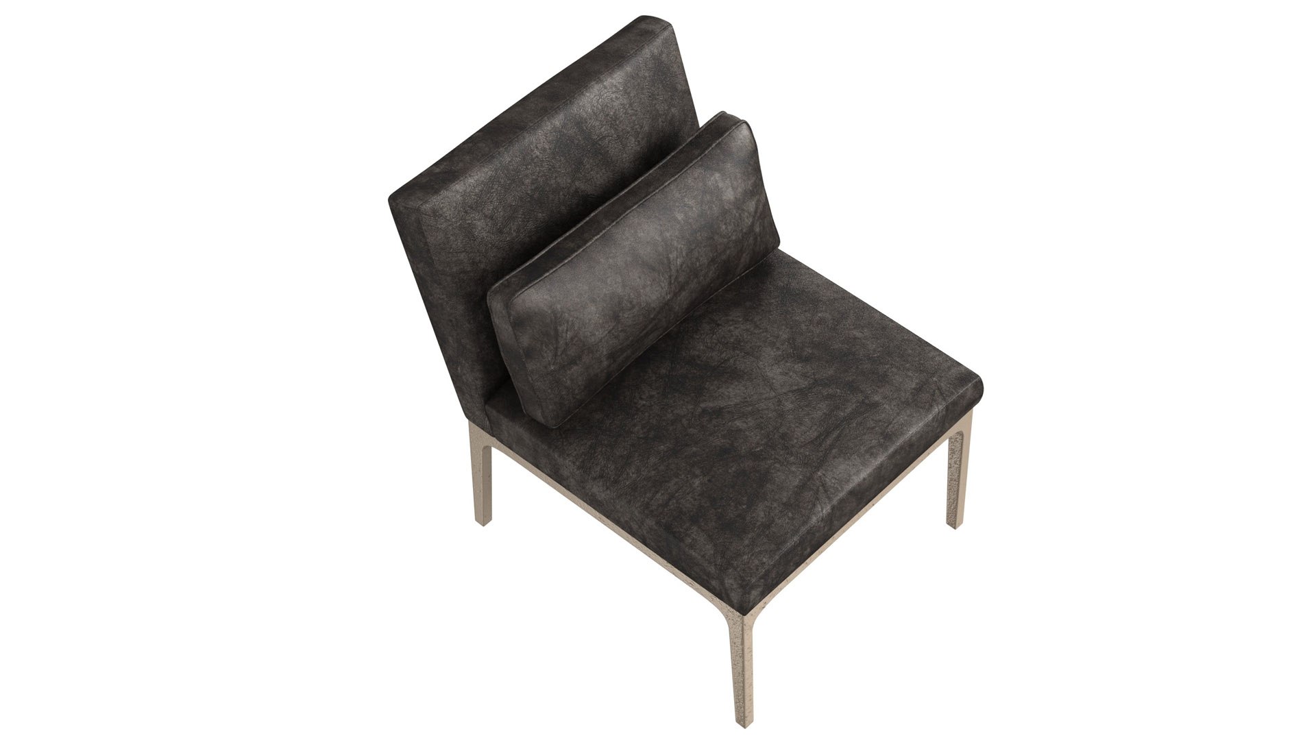 3D Bernhardt Interiors Wiley Leather Chair Model - TurboSquid 1979090