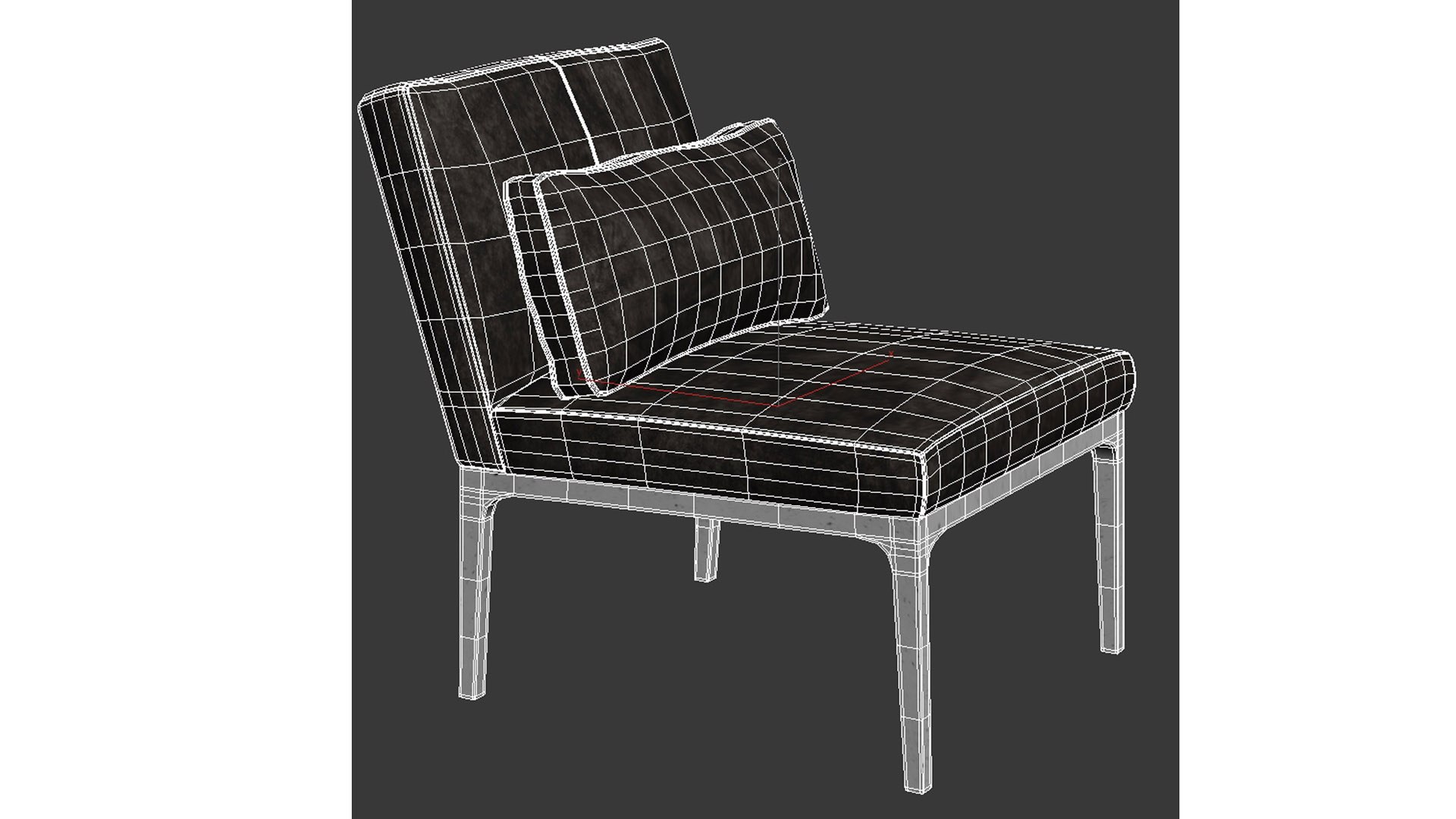 3D Bernhardt Interiors Wiley Leather Chair Model - TurboSquid 1979090