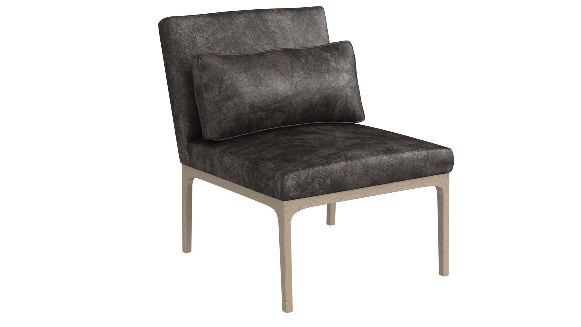 3D Bernhardt Interiors Wiley Leather Chair Model - TurboSquid 1979090