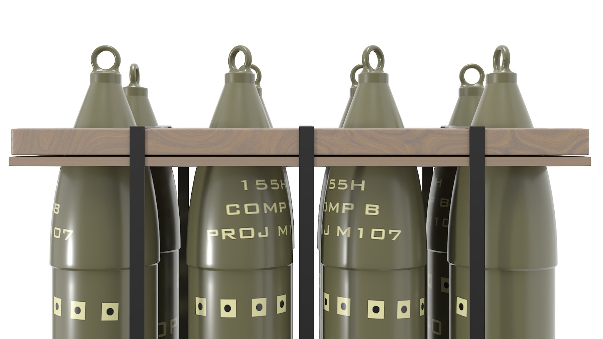 Military Artillery Shells Model - TurboSquid 2348037