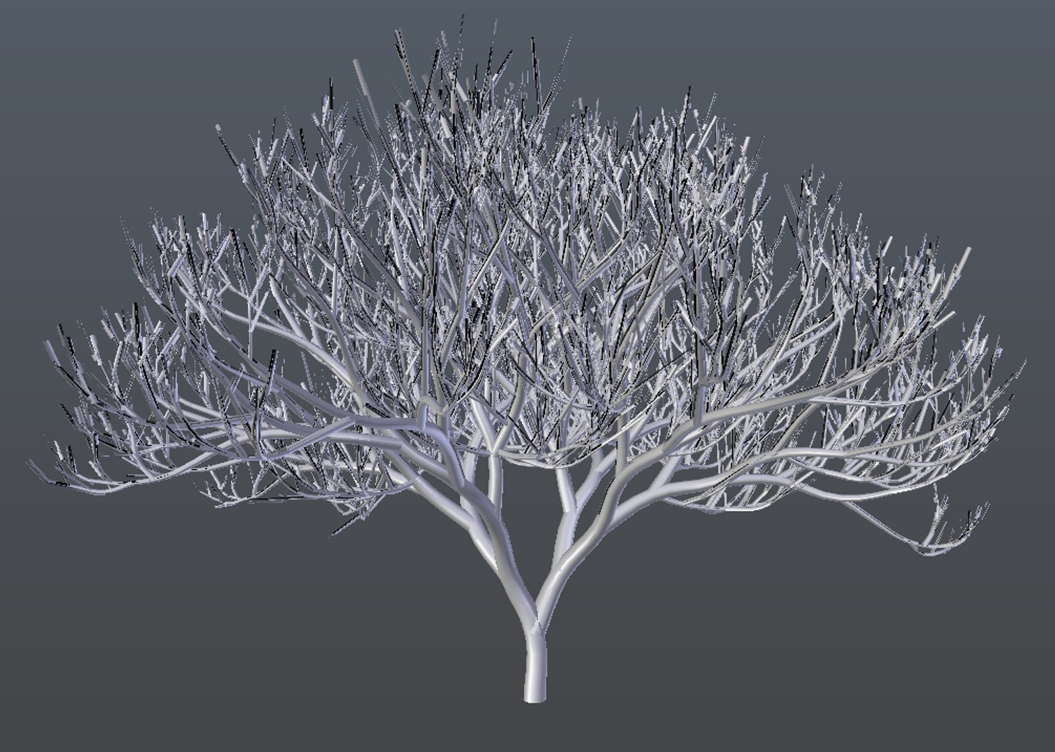 3D Snow-covered Tree - TurboSquid 1189163