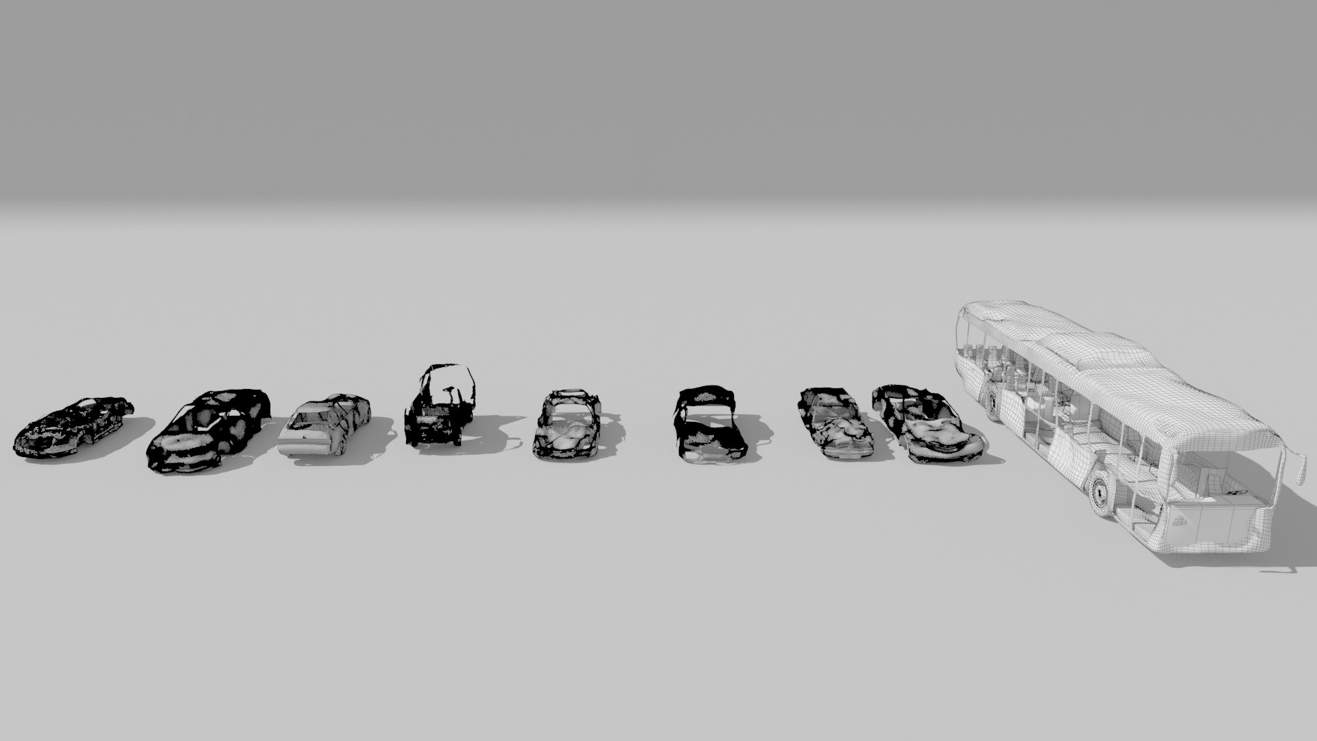 3D Destroyed Cars Vol 1 - TurboSquid 1812388
