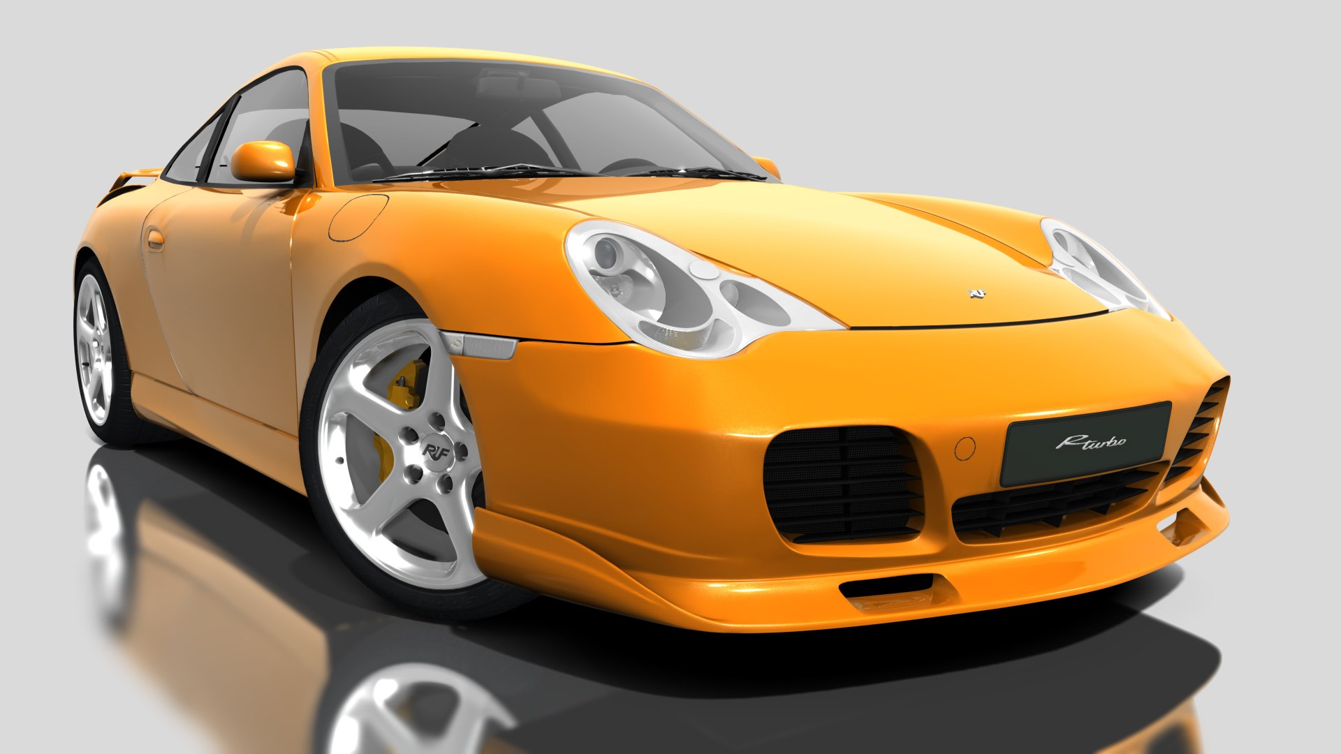 RUF R TURBO 2001 3D - TurboSquid 2404495