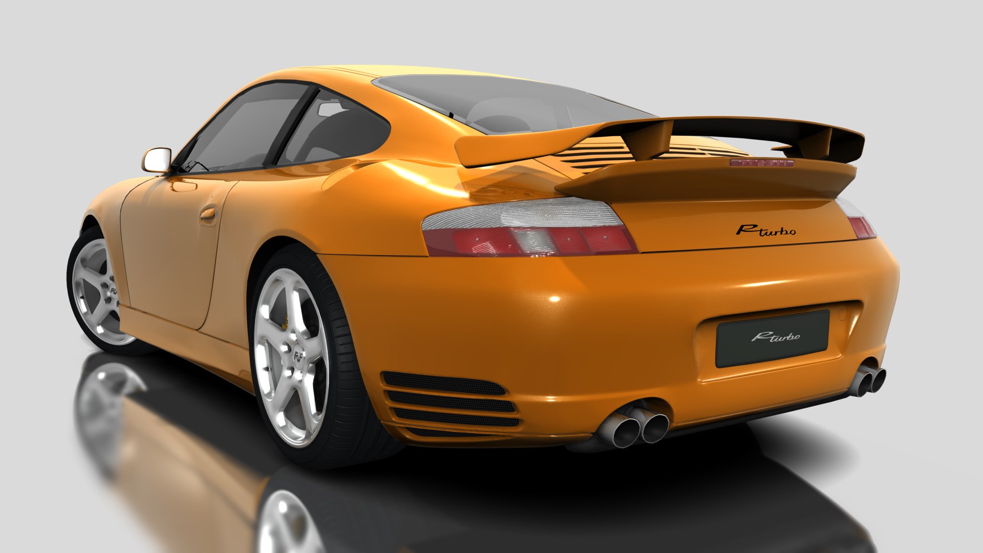 RUF R TURBO 2001 3D - TurboSquid 2404495