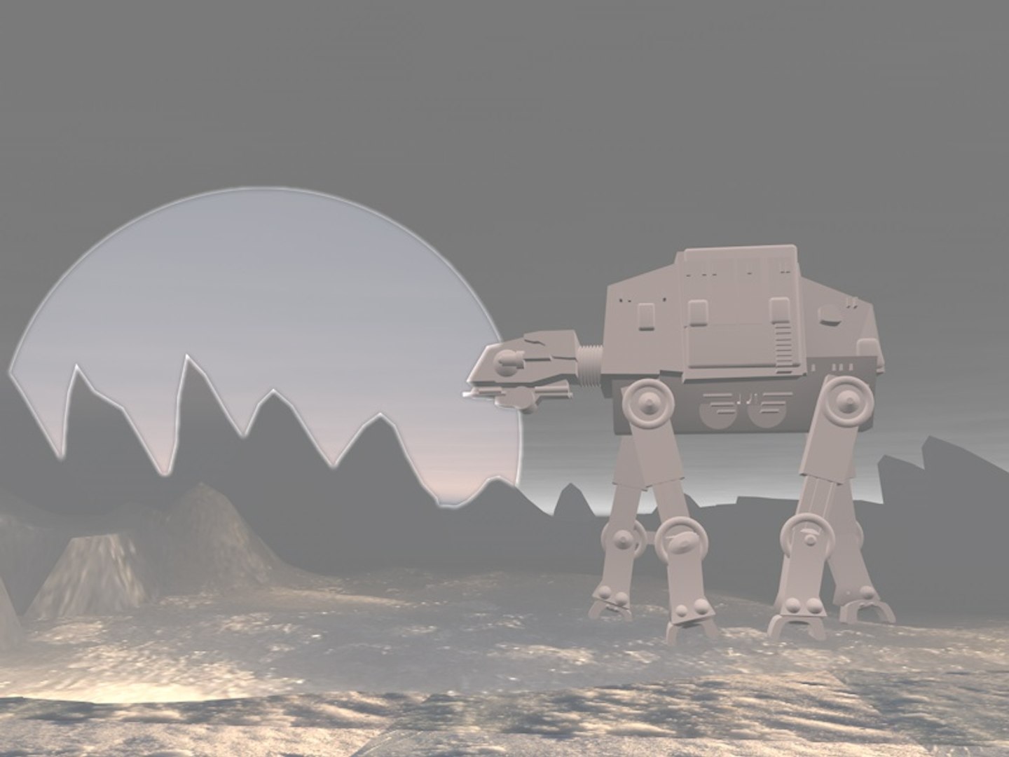 3d Star Wars Model