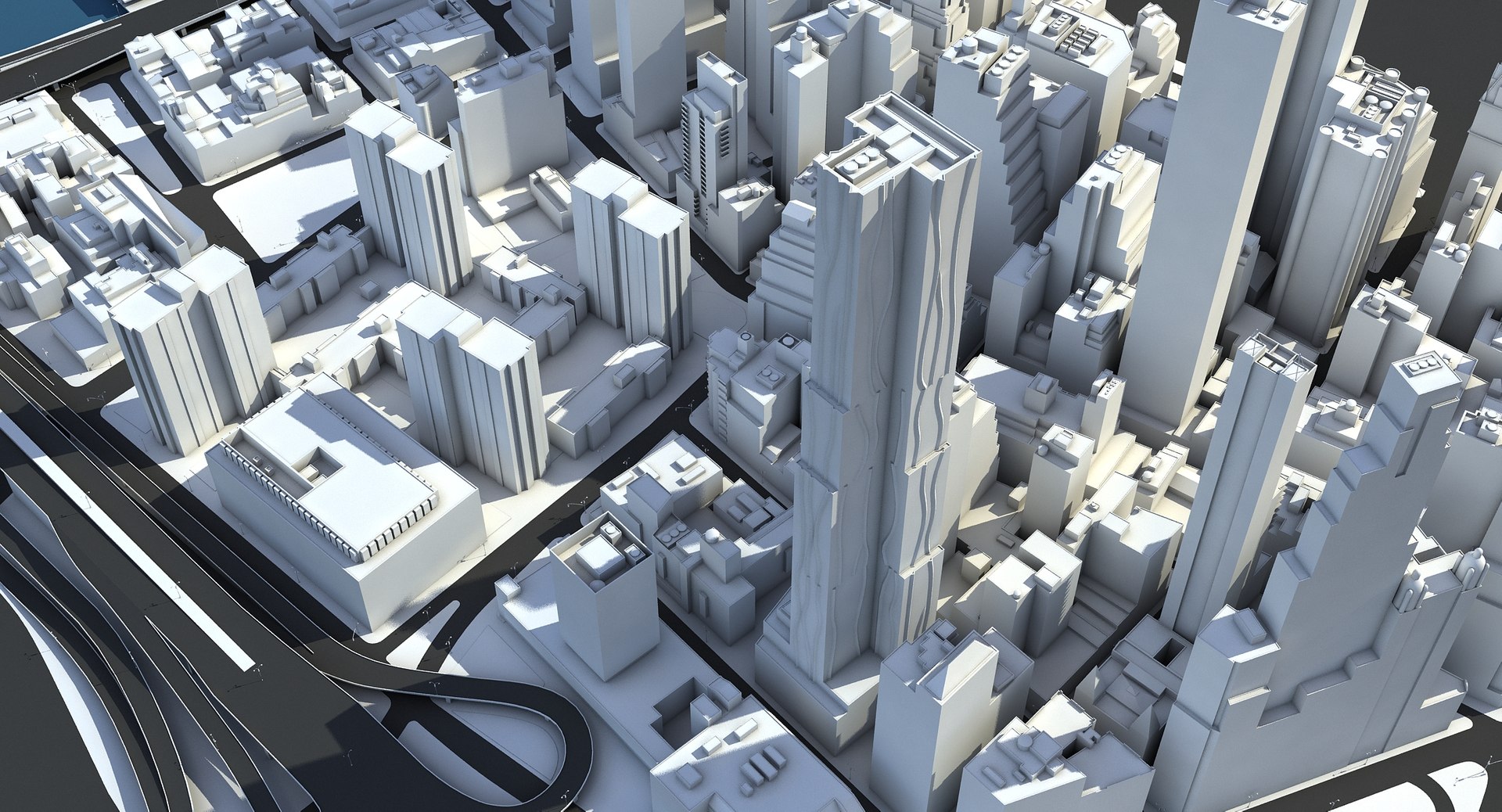 3D Manhattan Lower Buildings Model - TurboSquid 1565130