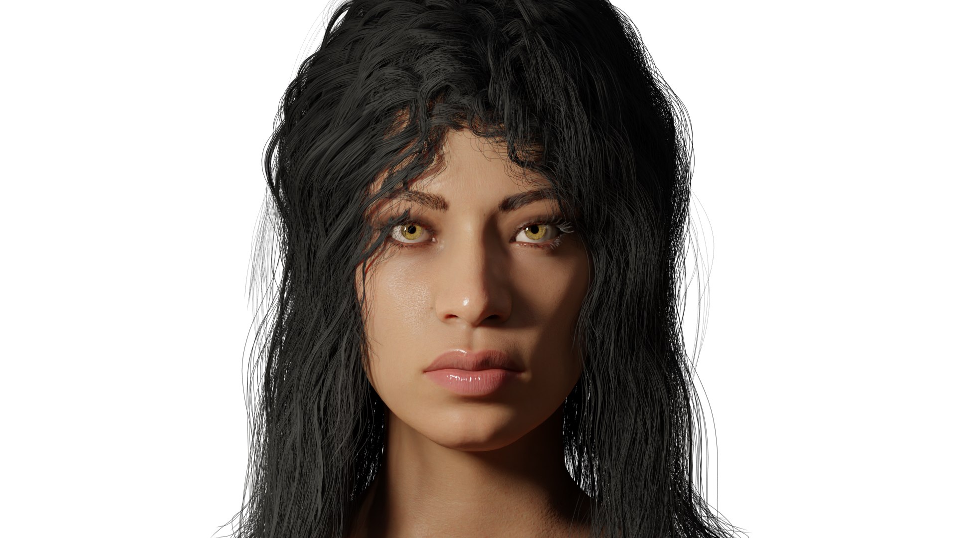 Layla - Rigged Blender Realistic Female Character 3D Model - TurboSquid ...