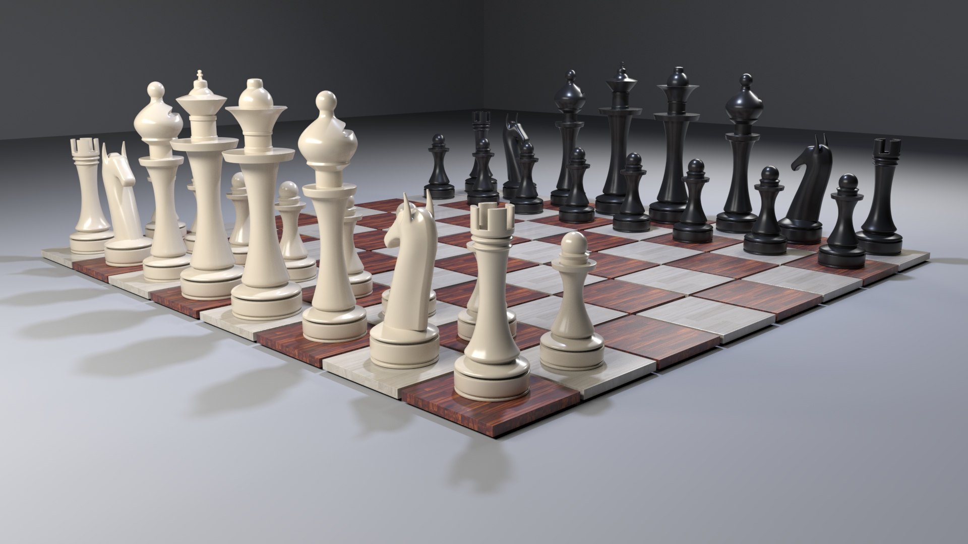 Chess 001 Model - TurboSquid 2019531