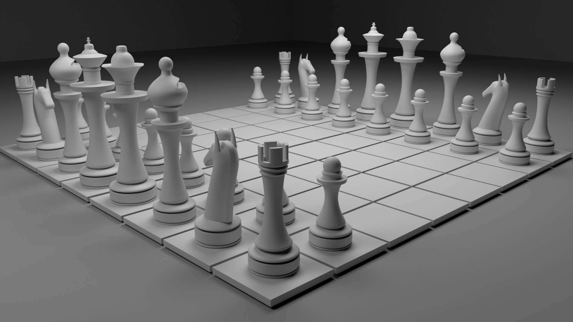 Chess 001 Model - TurboSquid 2019531