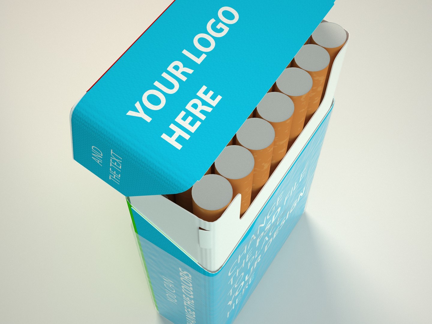 Cigarette Pack 3D Model - TurboSquid 1327401