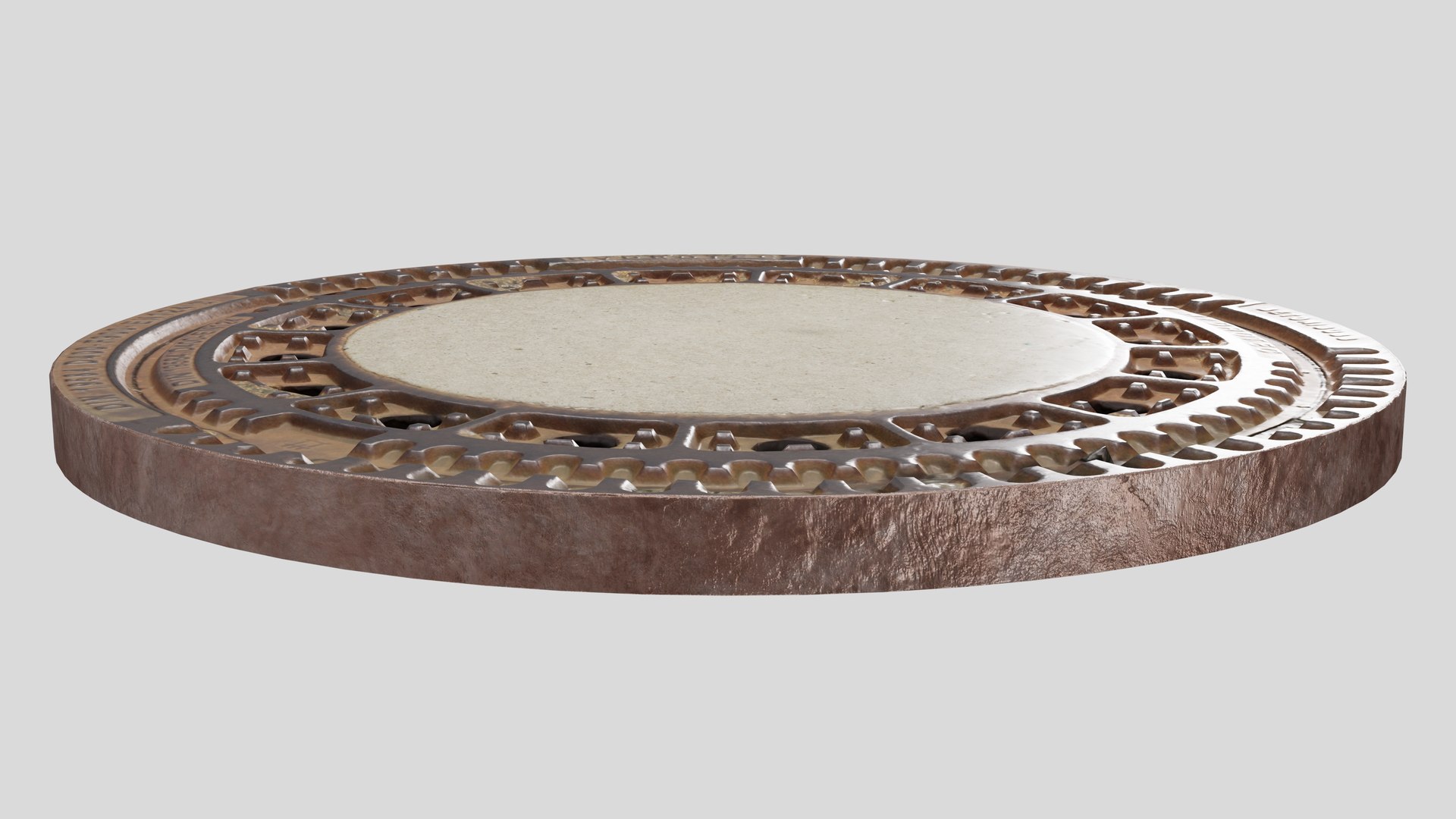 3D Model Manhole Cover 2 - TurboSquid 2050329