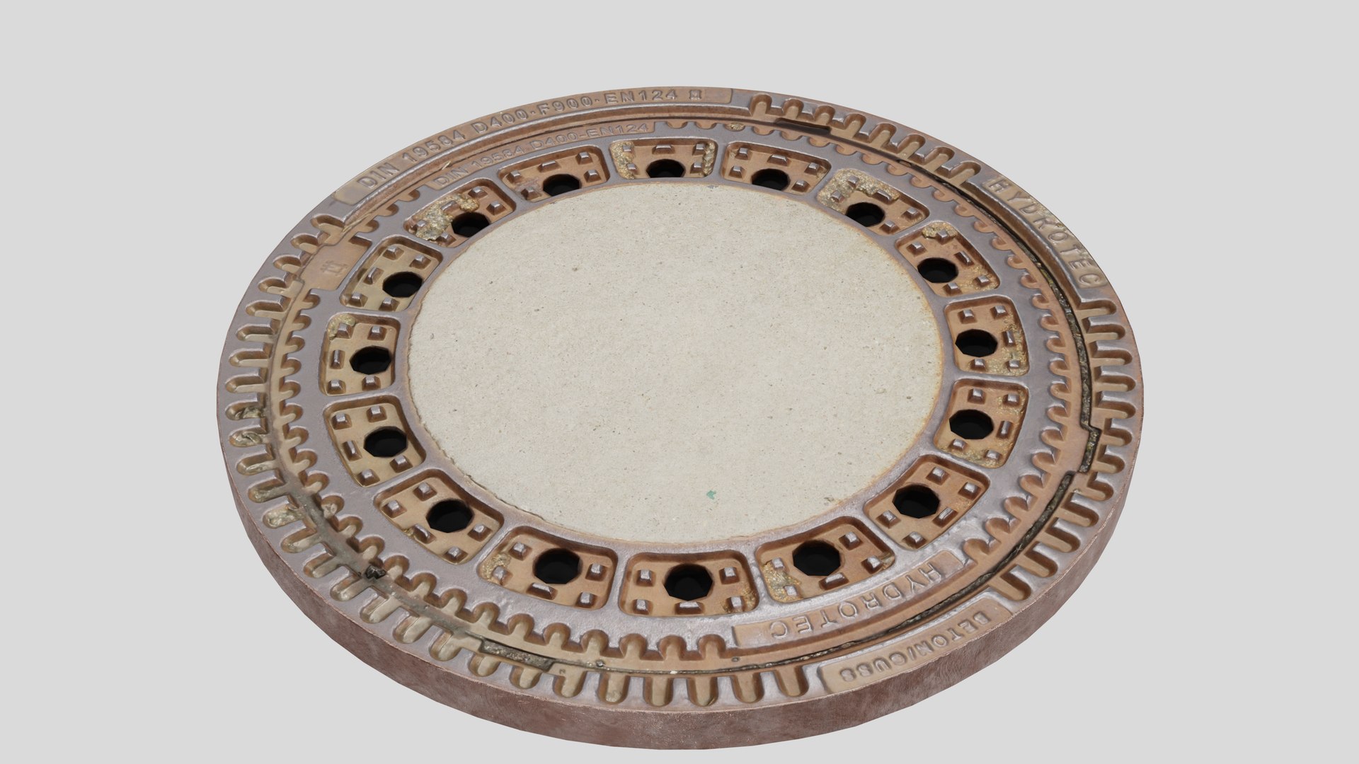 3D Model Manhole Cover 2 - TurboSquid 2050329