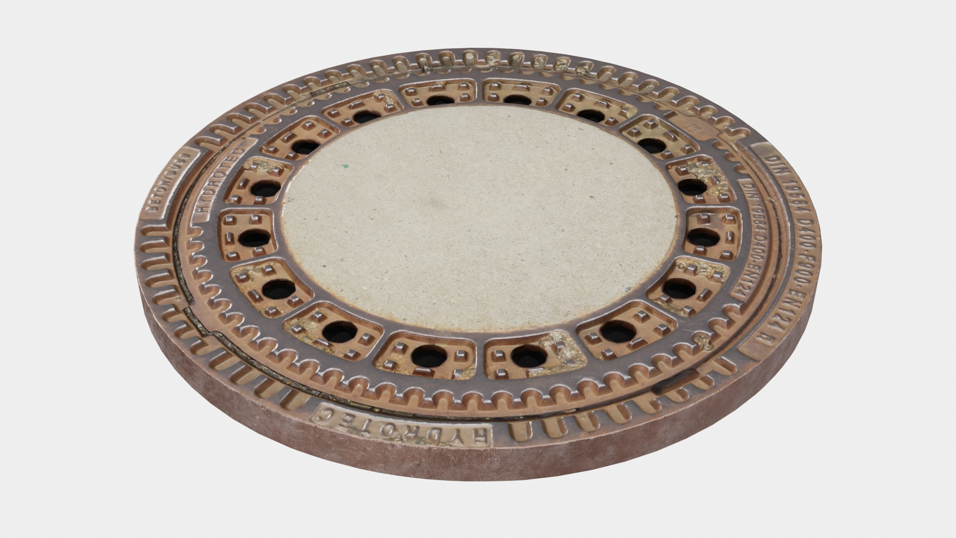 3D Model Manhole Cover 2 - TurboSquid 2050329