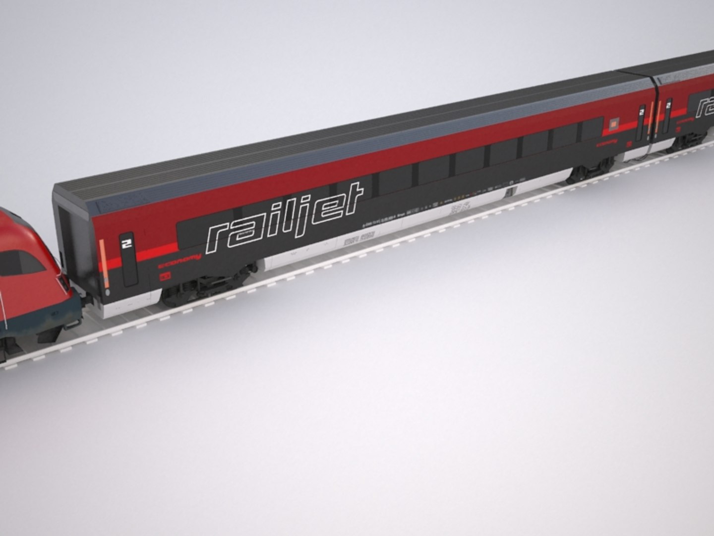 3d Railjet Taurus
