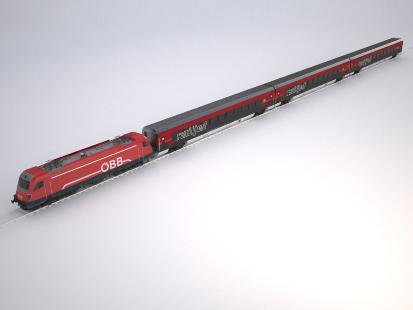 3d Railjet Taurus