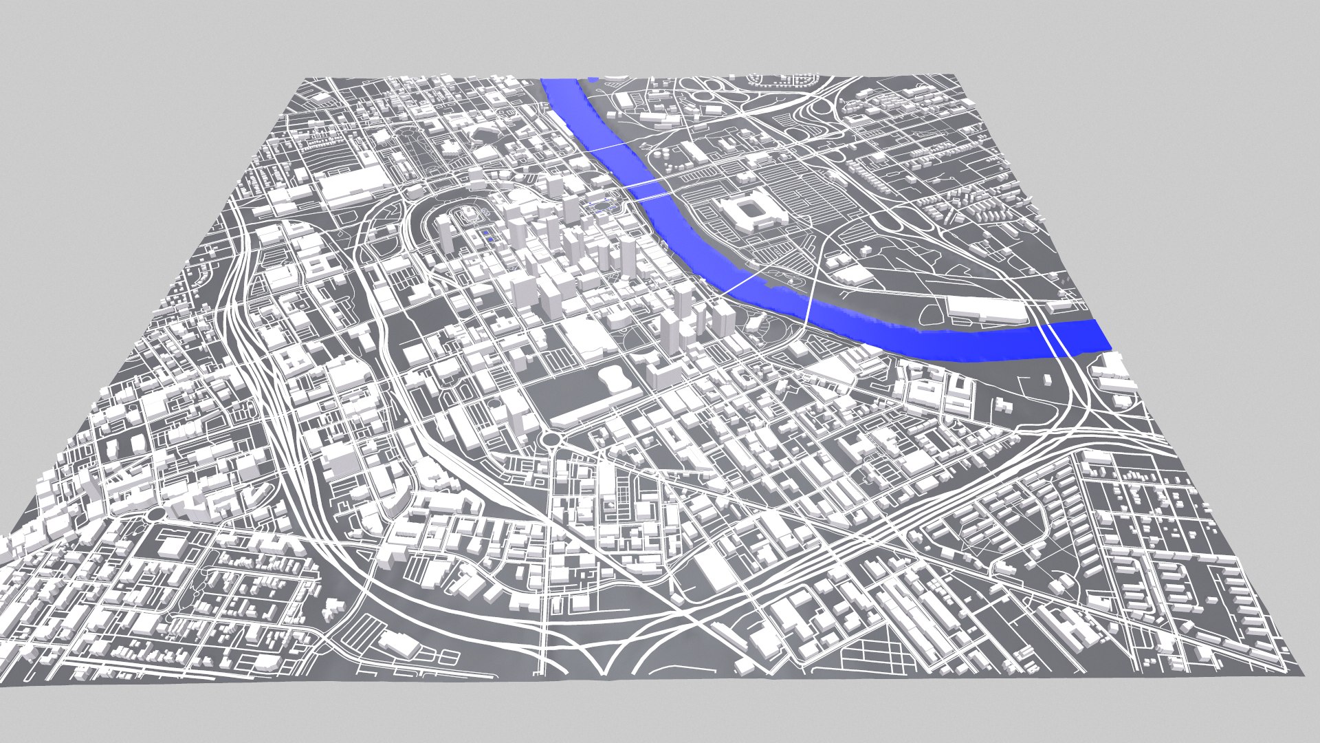 Cityscape Nashville Tennessee USA 3D Model - TurboSquid 1951162