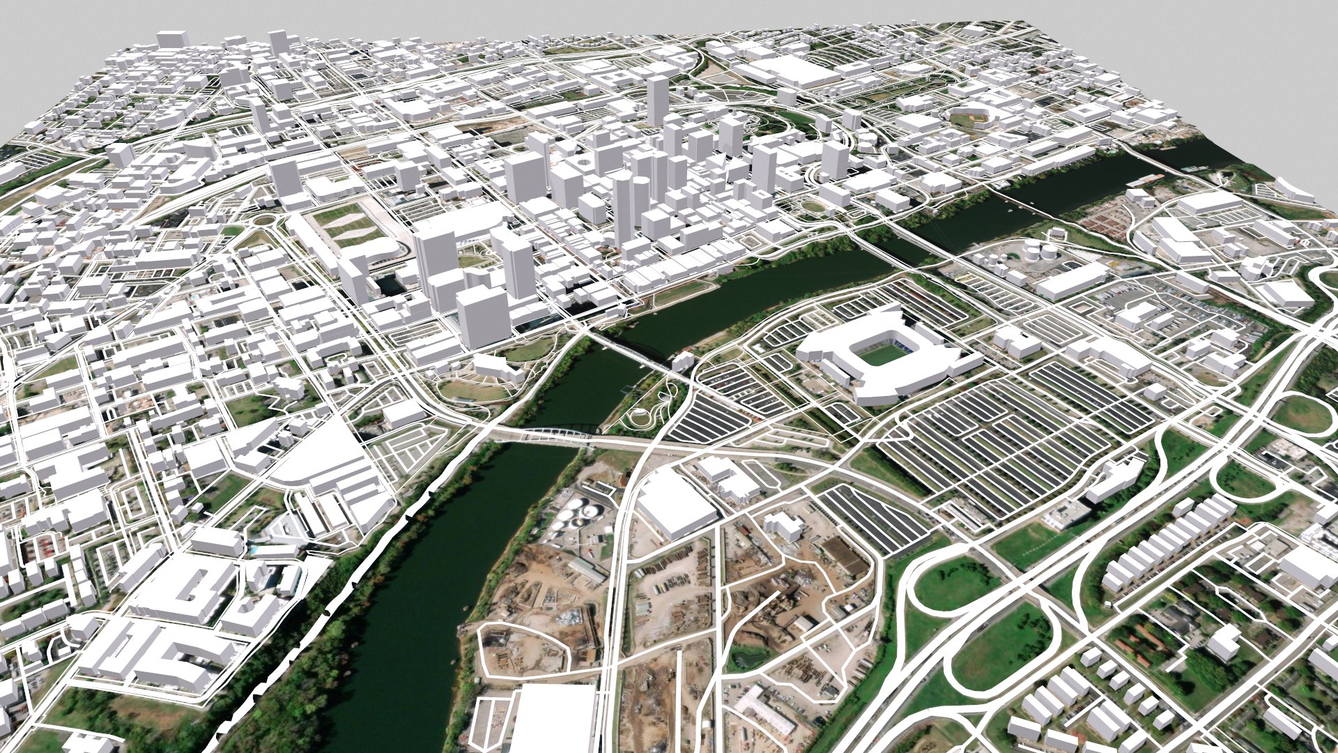 Cityscape Nashville Tennessee USA 3D Model - TurboSquid 1951162