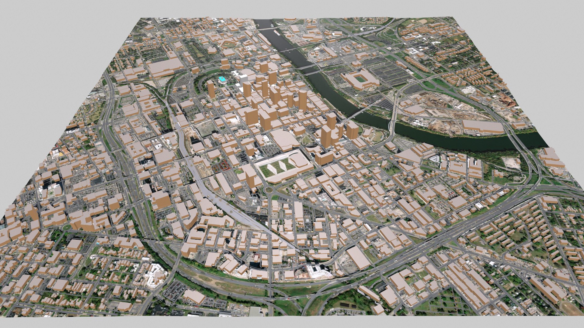 Cityscape Nashville Tennessee USA 3D Model - TurboSquid 1951162