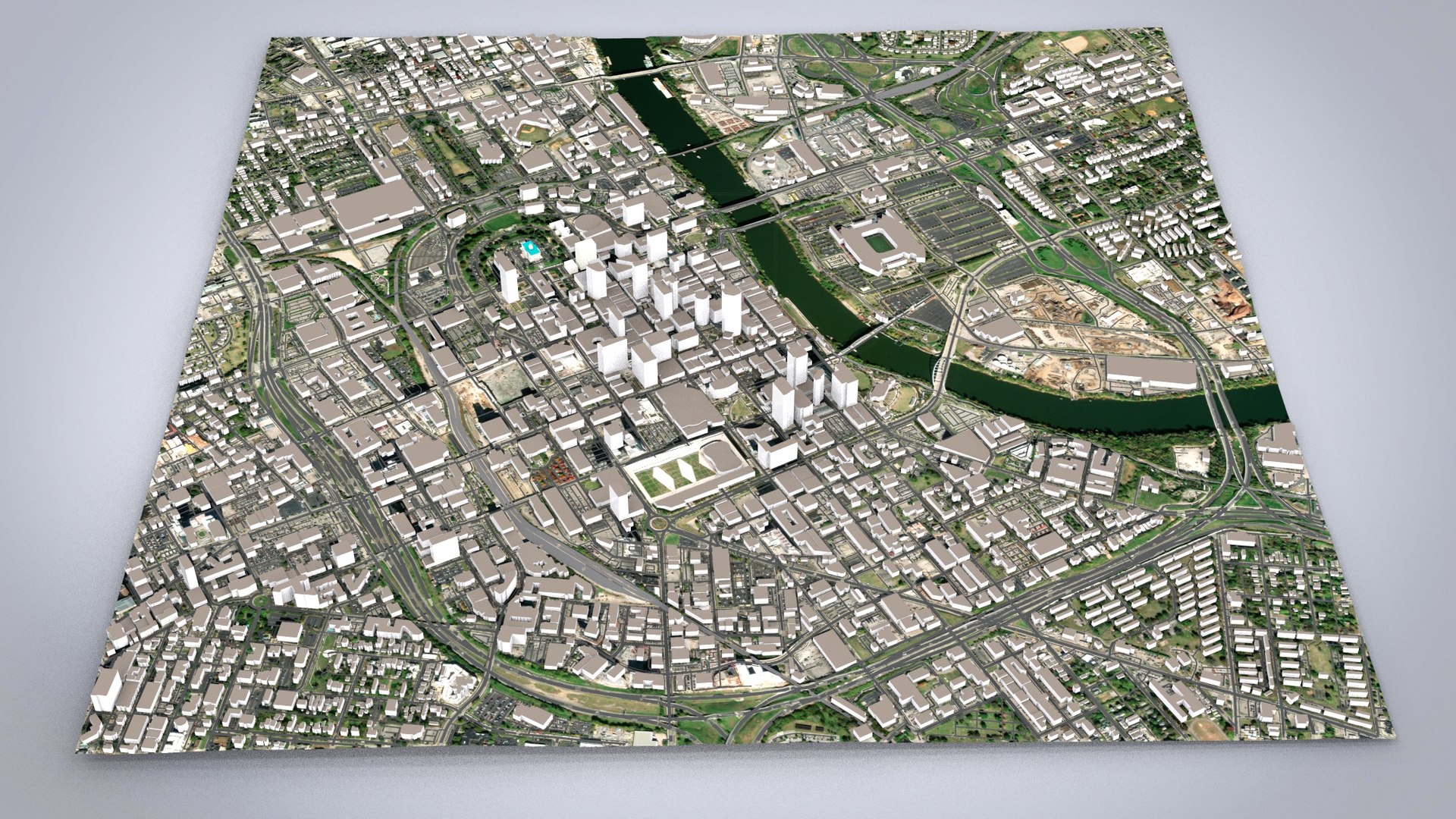 Cityscape Nashville Tennessee USA 3D Model - TurboSquid 1951162