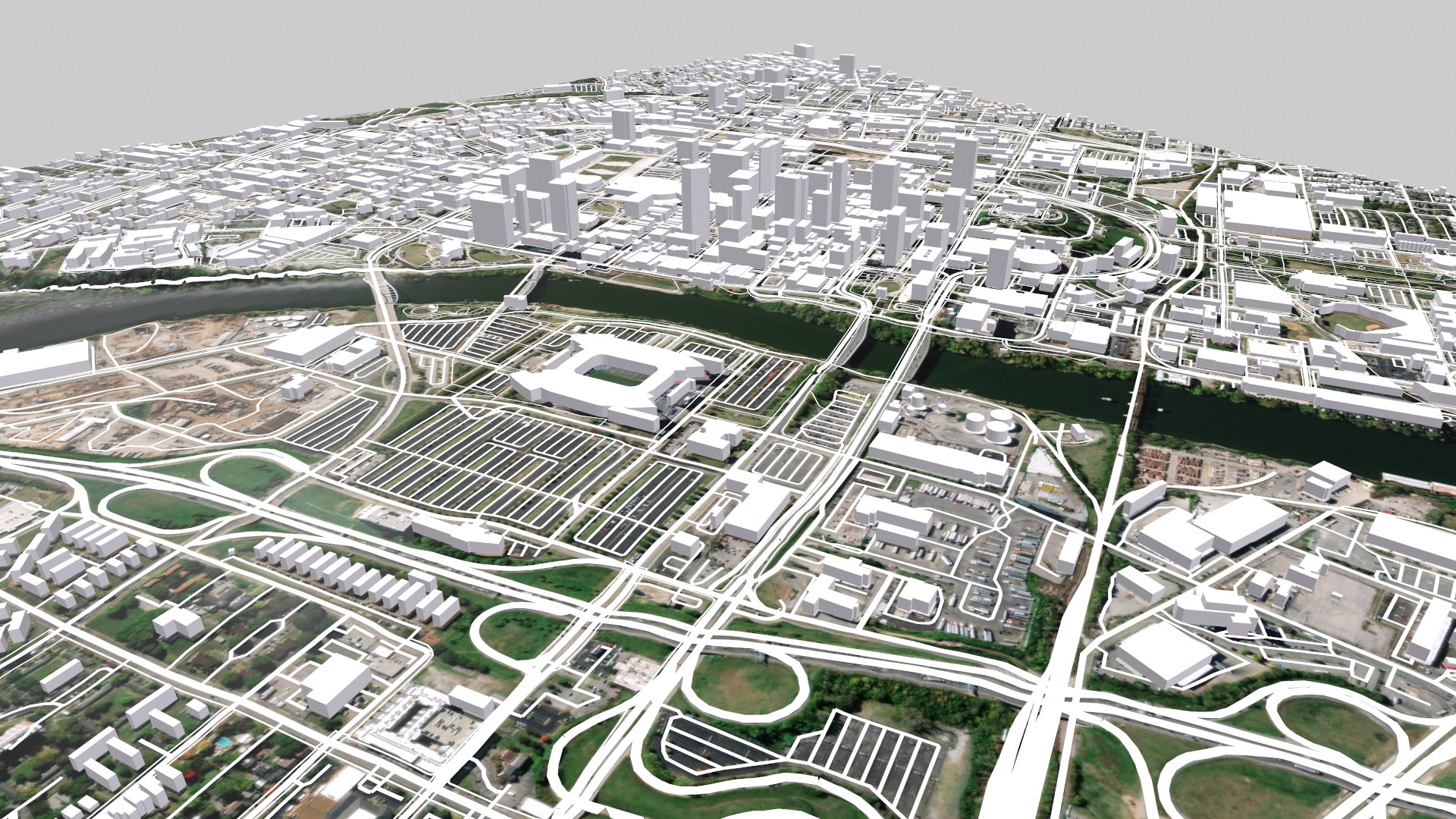 Cityscape Nashville Tennessee USA 3D Model - TurboSquid 1951162