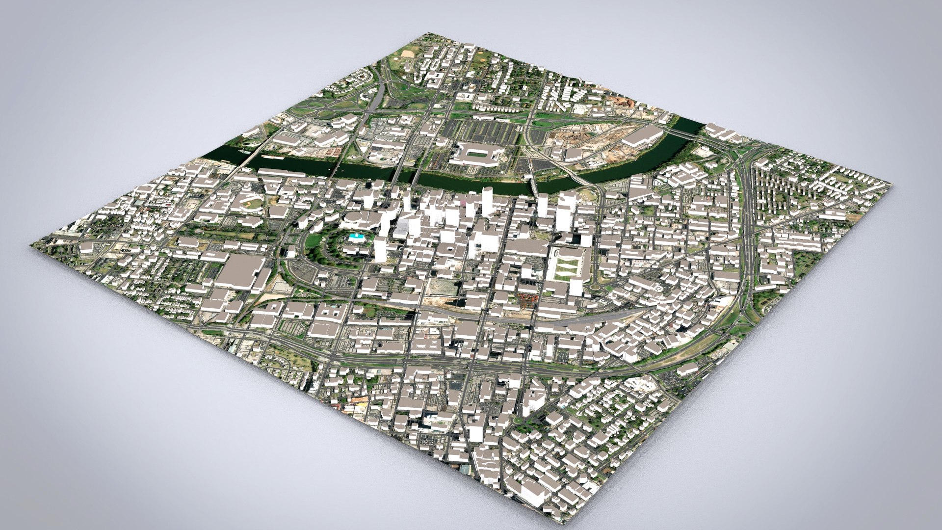 Cityscape Nashville Tennessee USA 3D Model - TurboSquid 1951162