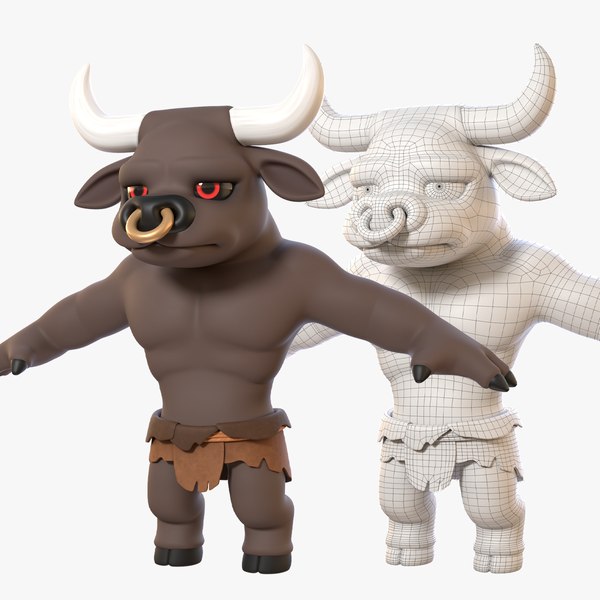 modelo 3d Malla base de Minotauro - TurboSquid 2152339