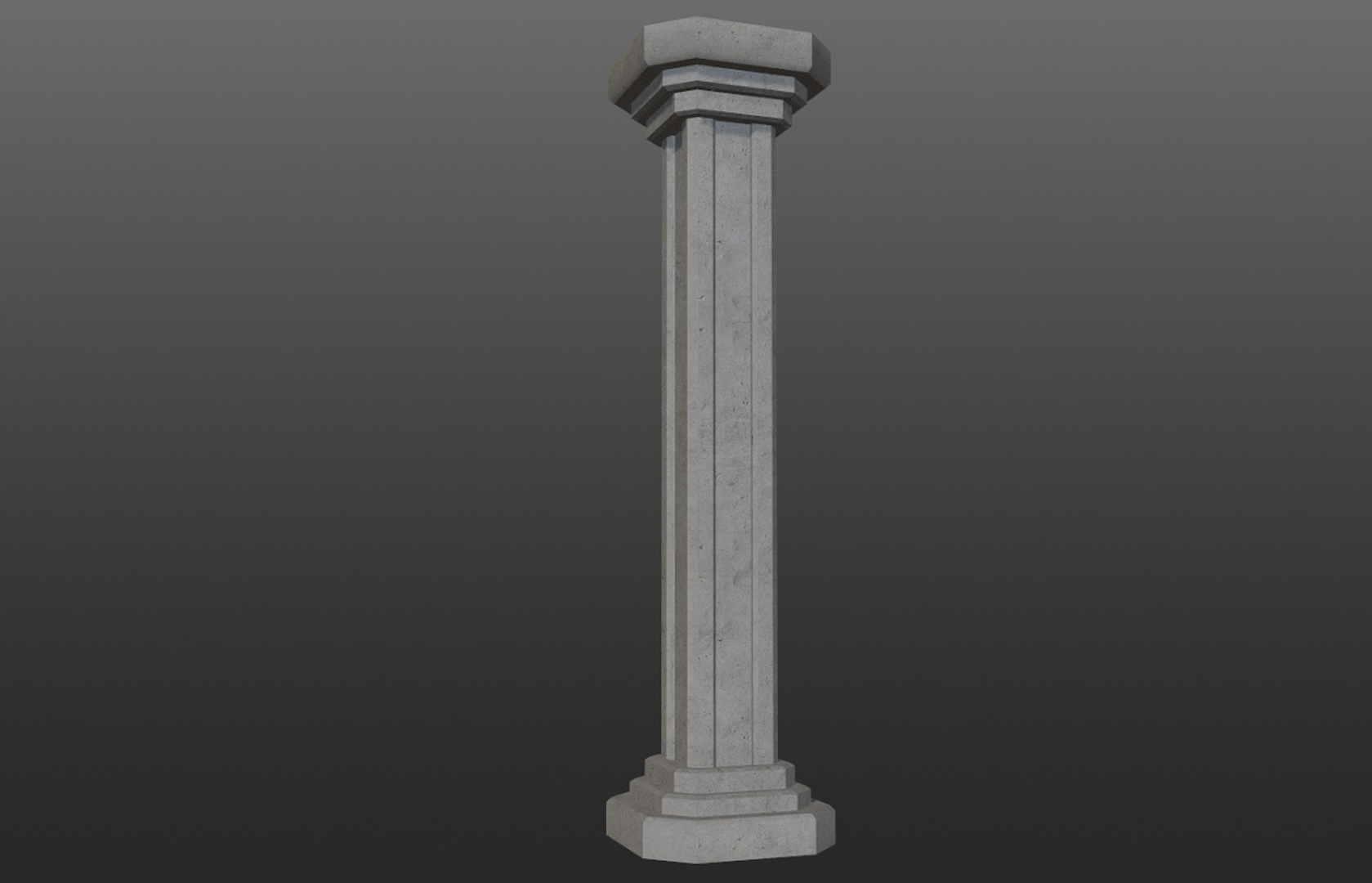 modelo 3d Pilar de hormigón - TurboSquid 1729110