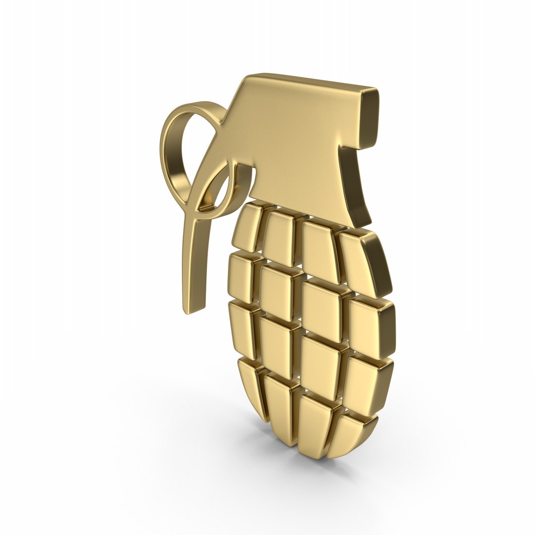 3D Model Grenade Symbol - TurboSquid 2320182