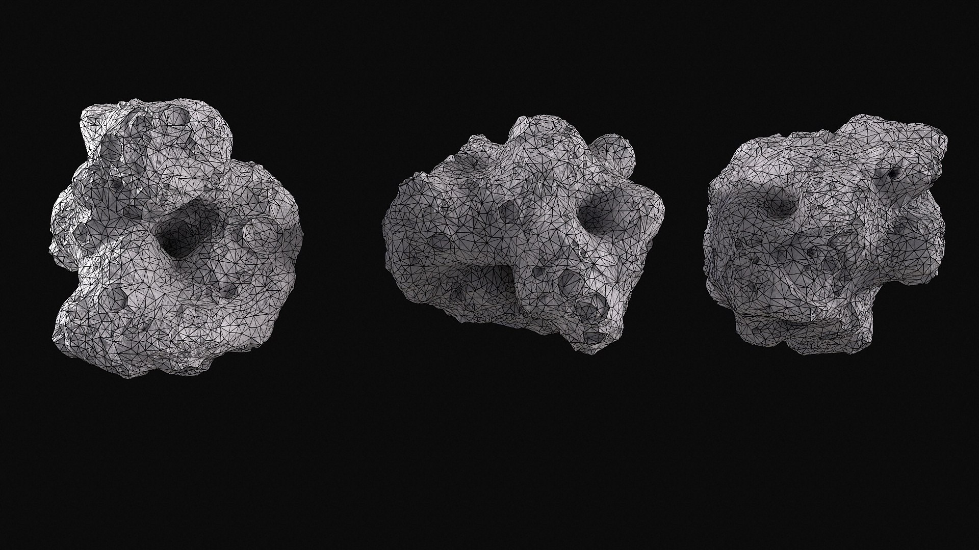 3D Model Realistic Asteroid 10 - TurboSquid 2294780