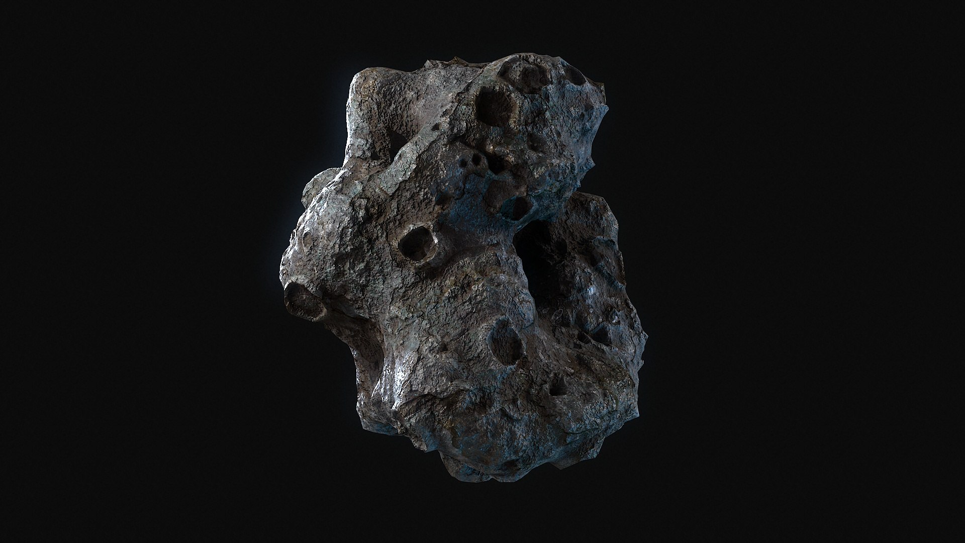 3D Model Realistic Asteroid 10 - TurboSquid 2294780