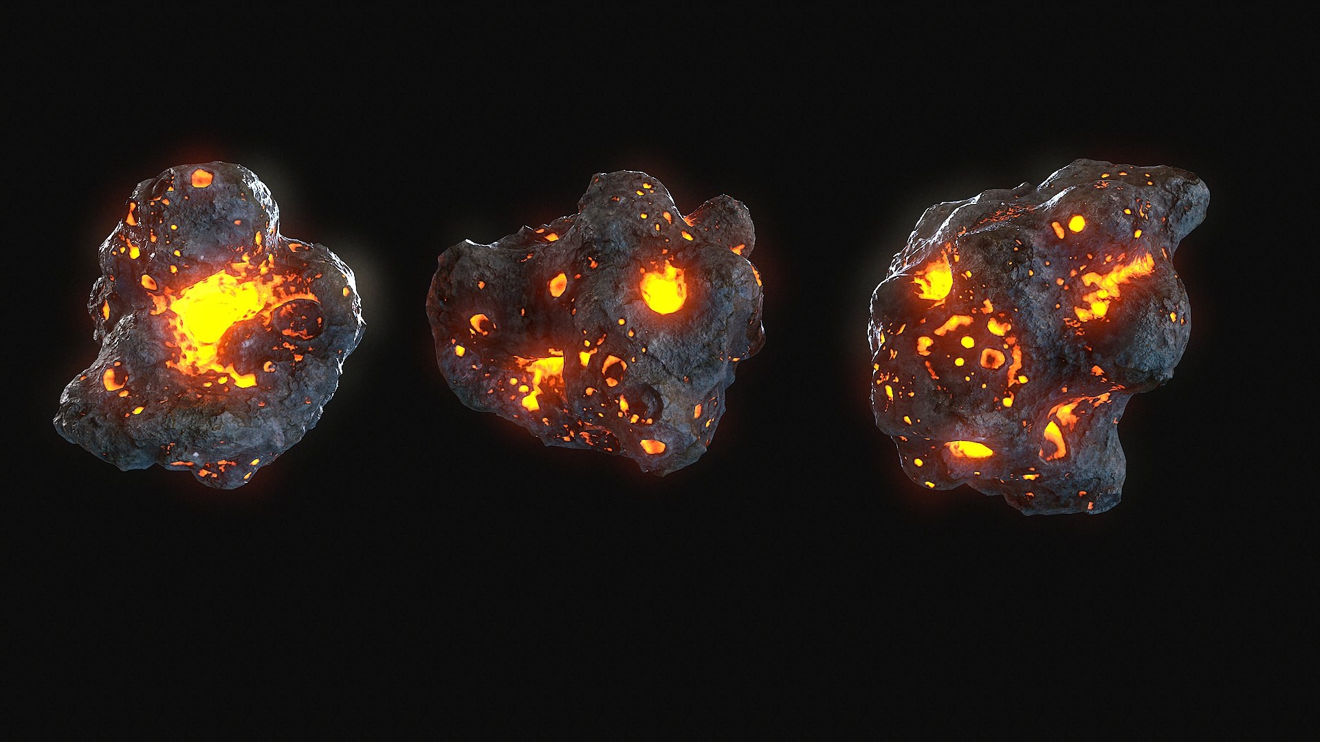 3D Model Realistic Asteroid 10 - TurboSquid 2294780