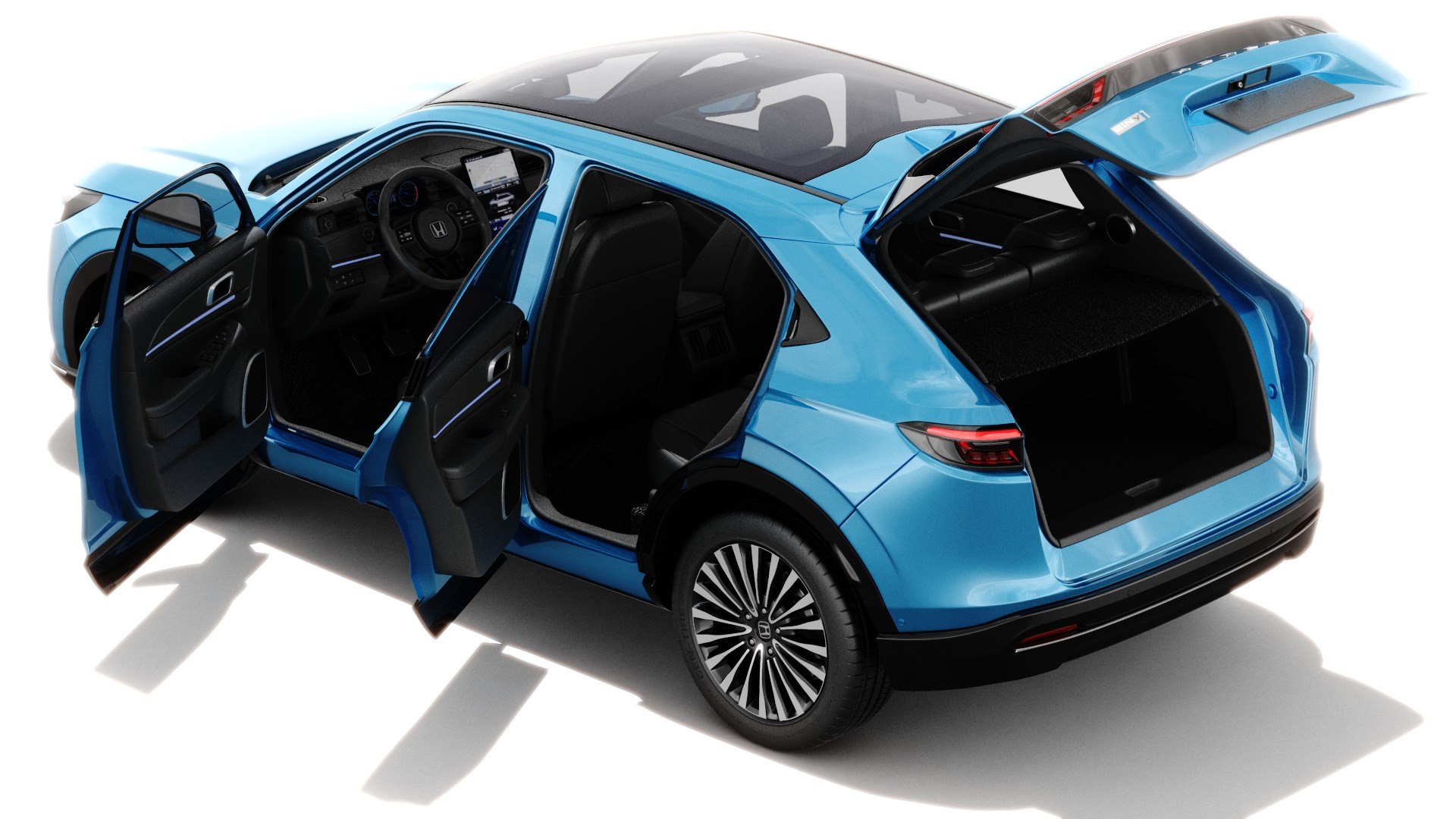 Honda Eny1 Enp1 Ens1 With Interior 3D Model - TurboSquid 2190271