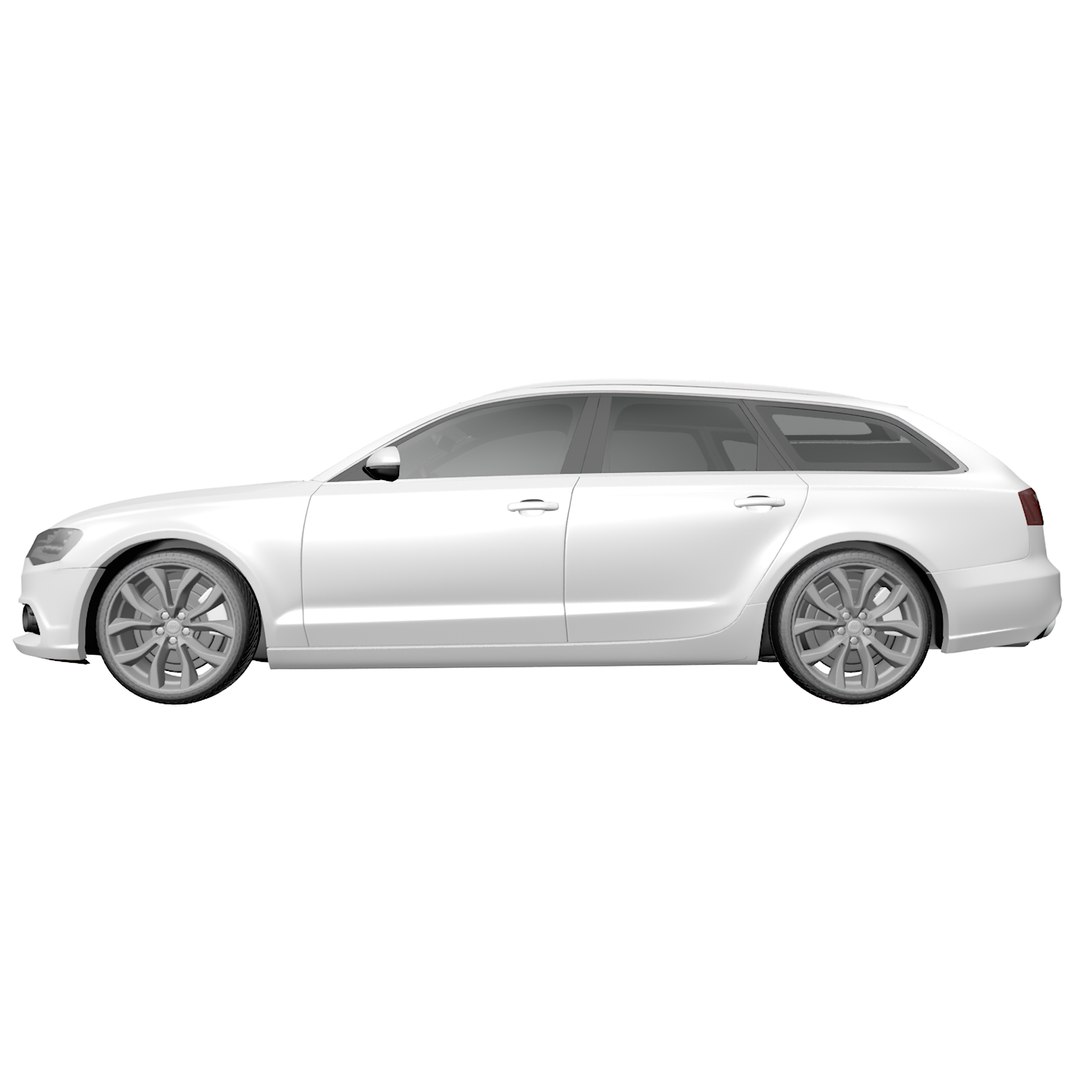 3D Audi A6 Avant - 2012 - TurboSquid 2138913