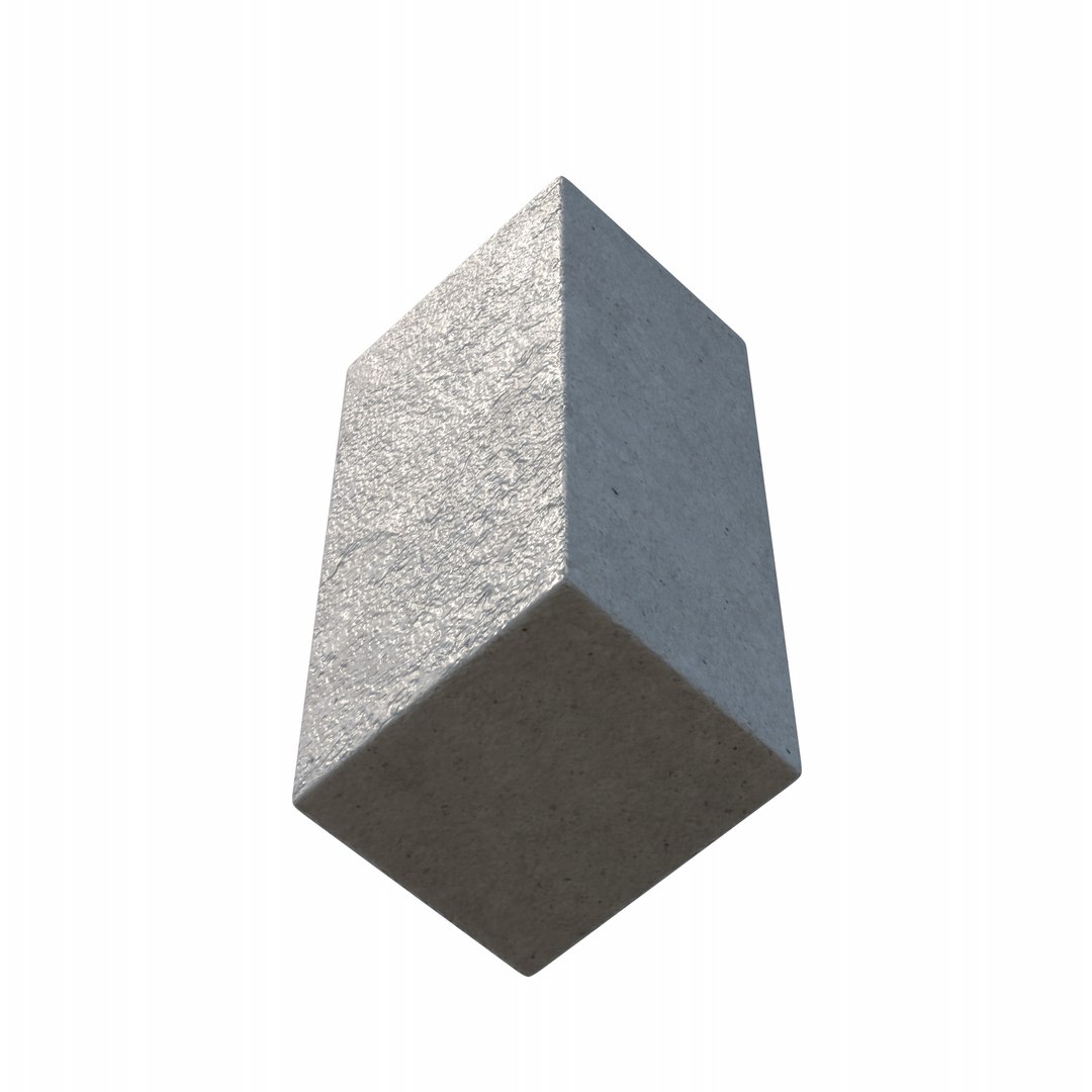 3D Concrete Block - TurboSquid 2204079