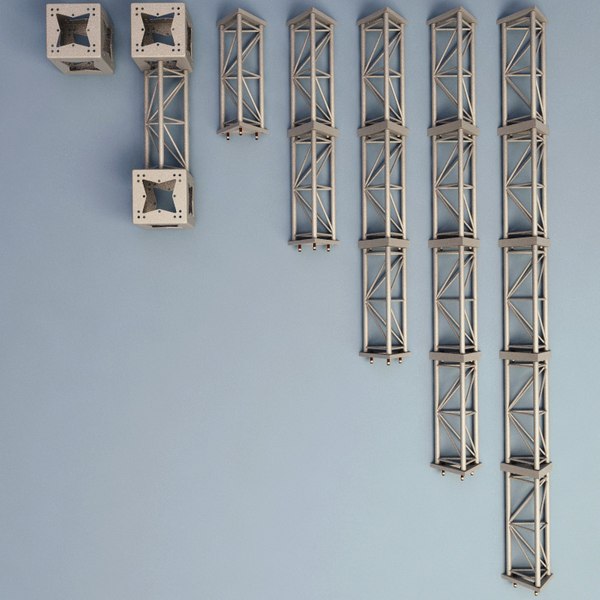 steel truss v2 c4d