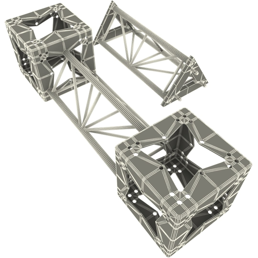 Steel Truss V2 C4d