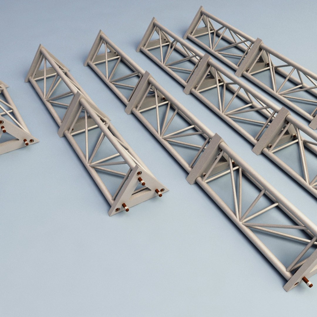 Steel Truss V2 C4d