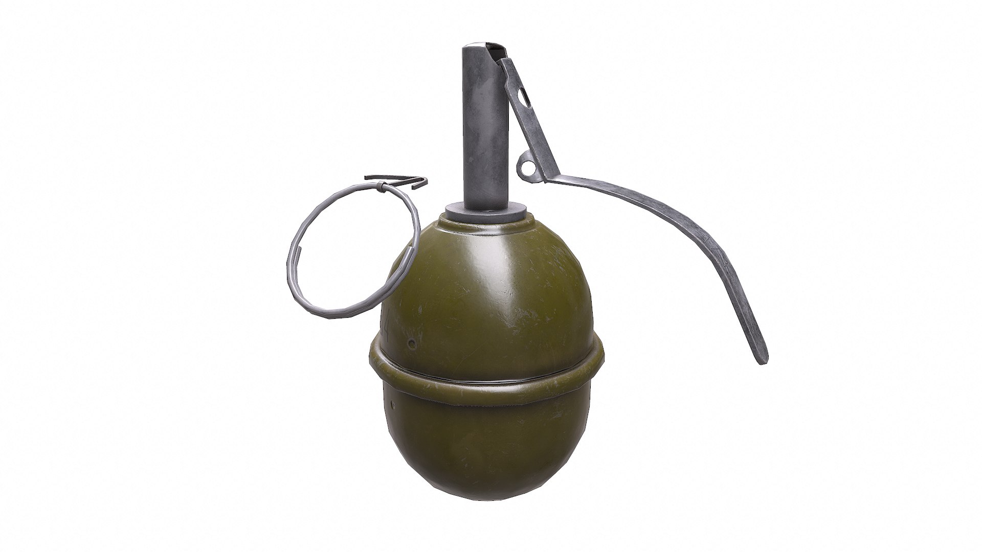 3D Model Hand Grenade - TurboSquid 1636418