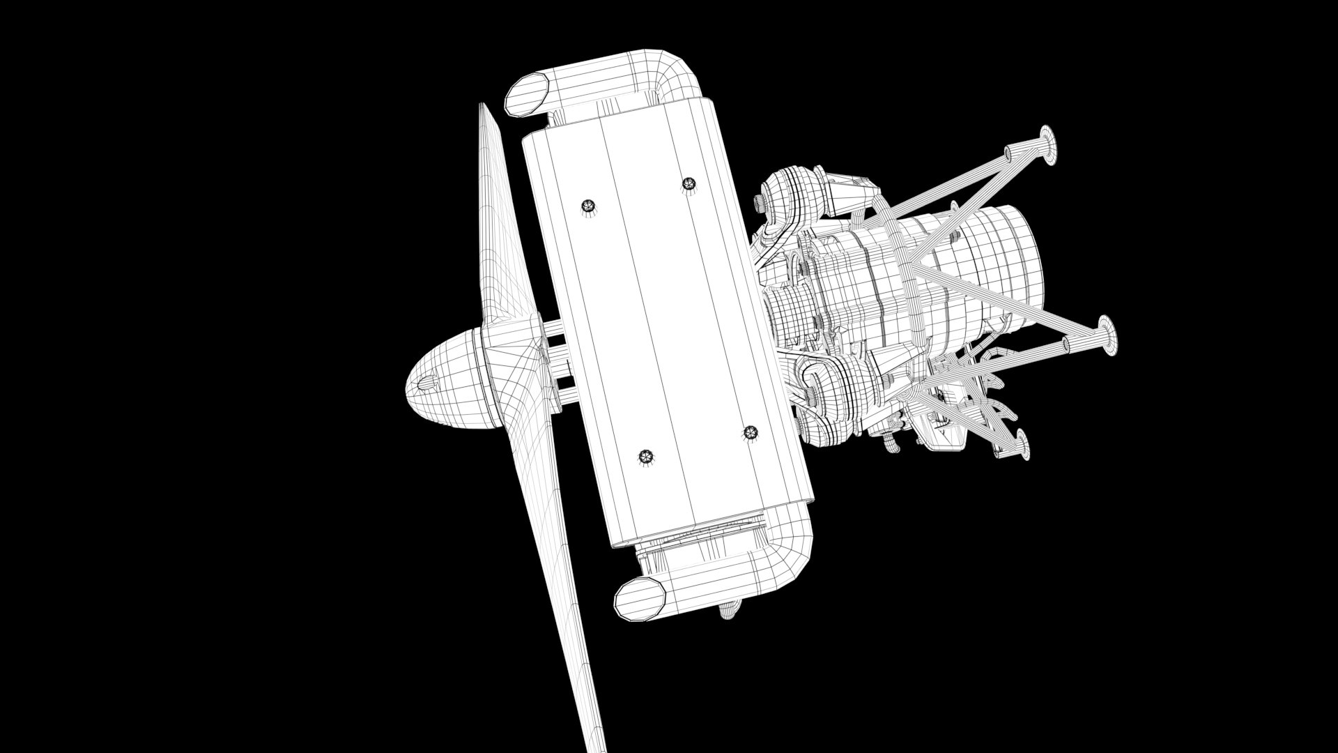 3D Drone Aircraft Engine Model - TurboSquid 2011118