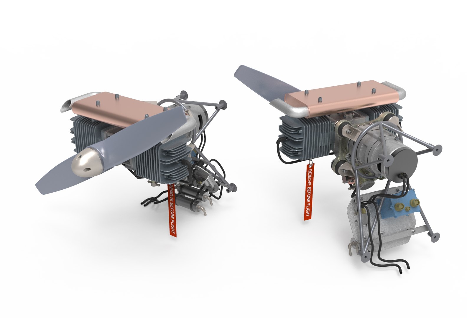 3D Drone Aircraft Engine Model - TurboSquid 2011118