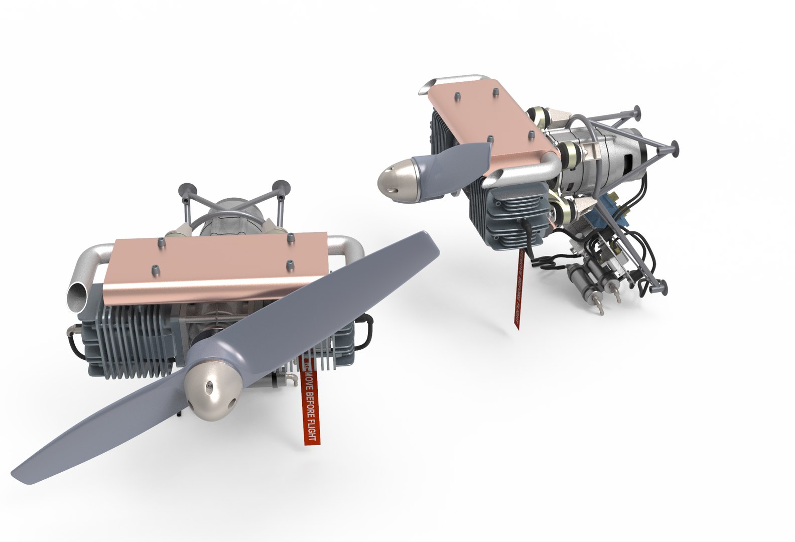 3D Drone Aircraft Engine Model - TurboSquid 2011118