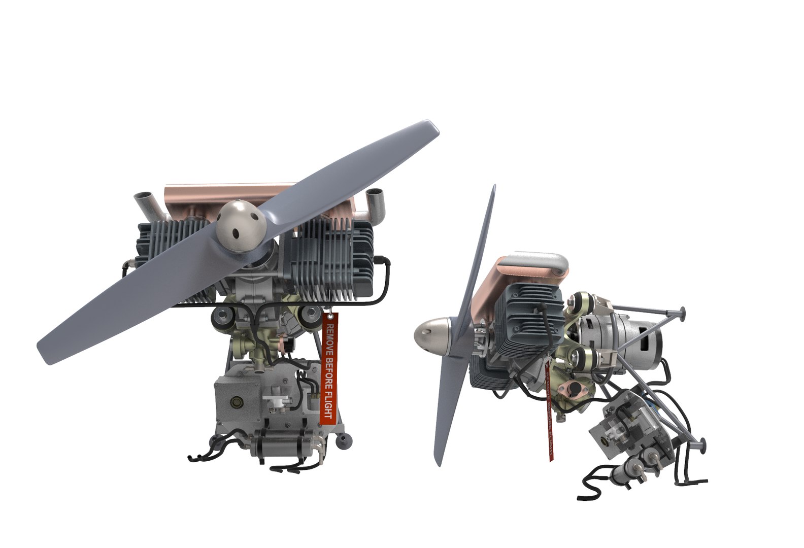 3D Drone Aircraft Engine Model - TurboSquid 2011118