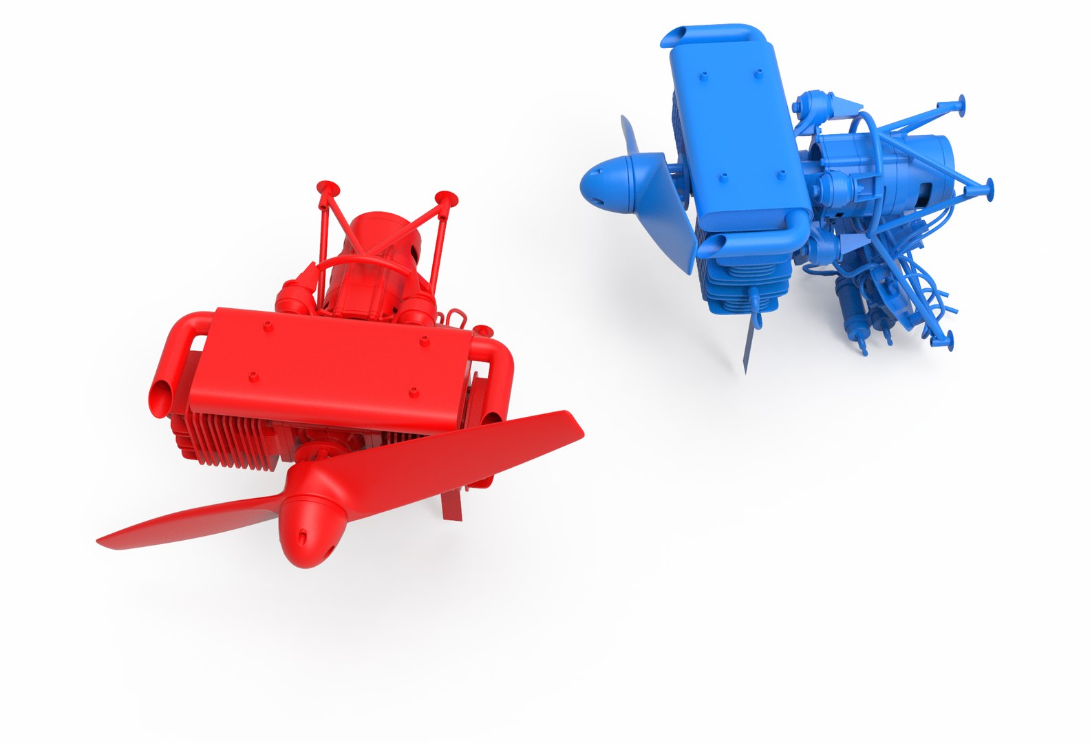 3D Drone Aircraft Engine Model - TurboSquid 2011118