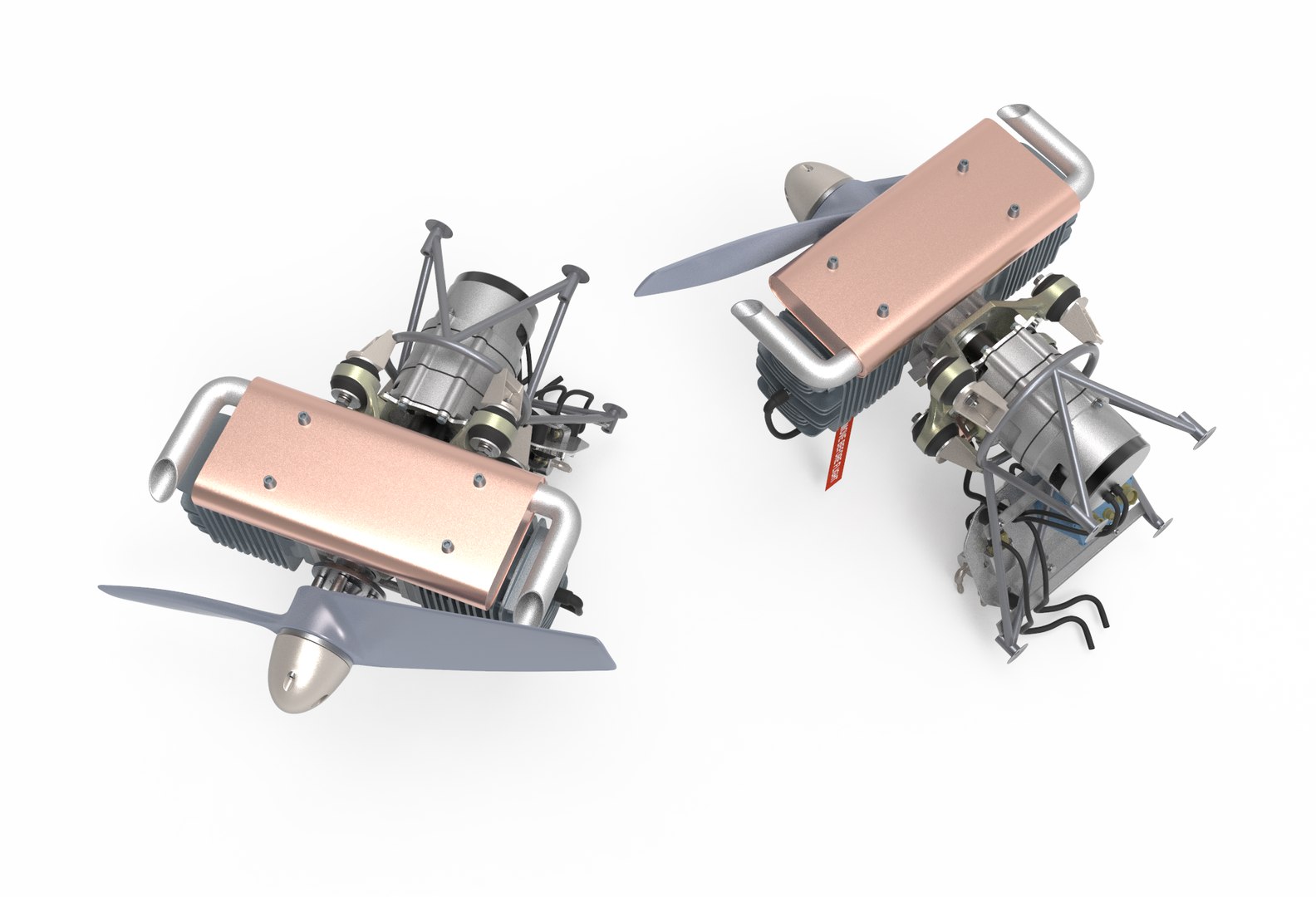 3D Drone Aircraft Engine Model - TurboSquid 2011118