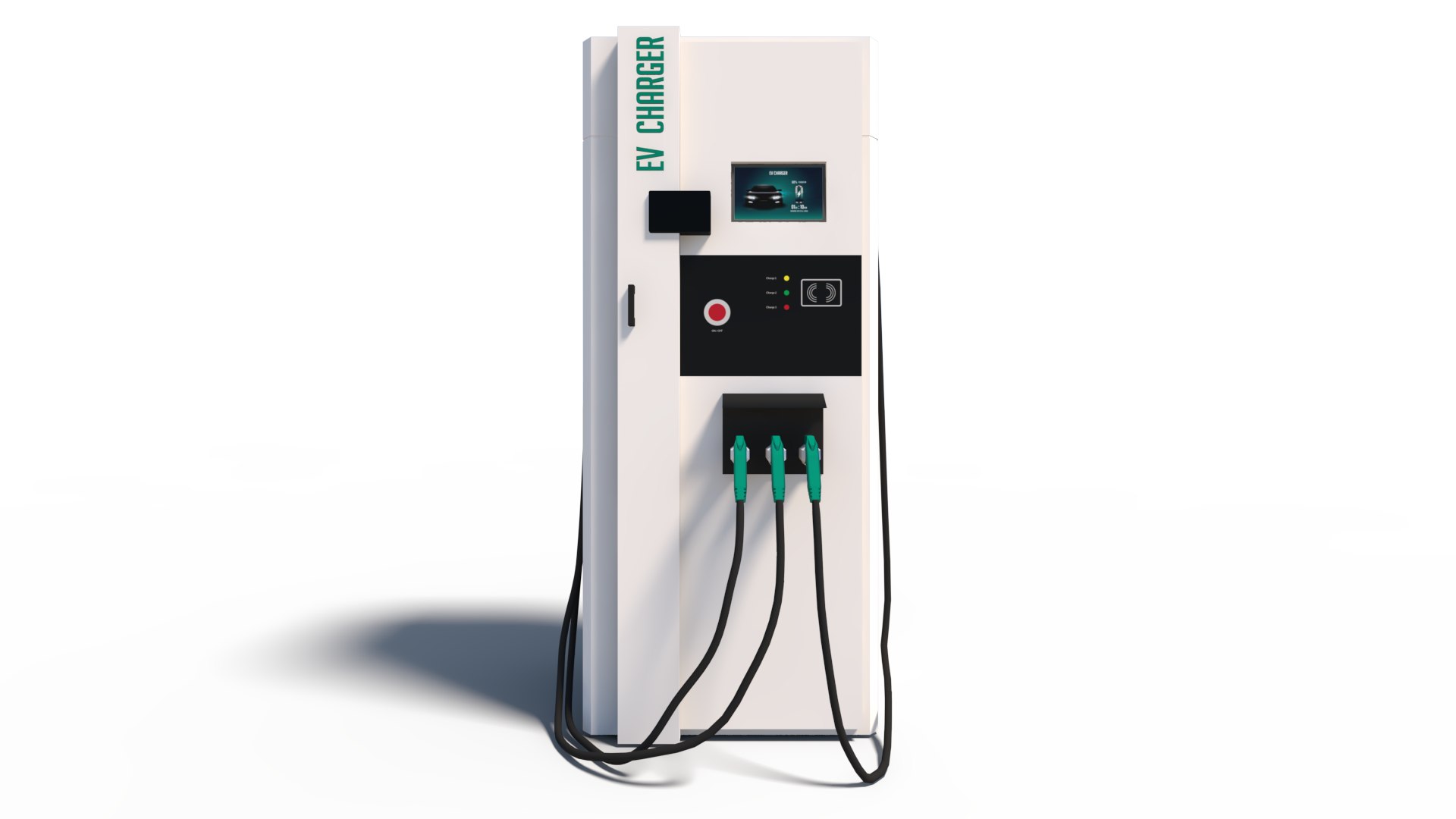 EV Charger 3D Model - TurboSquid 1984846