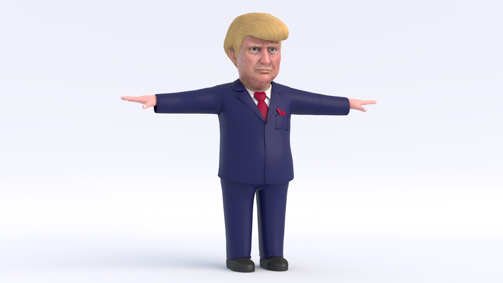 Donald Trump 3D Model - TurboSquid 2332681