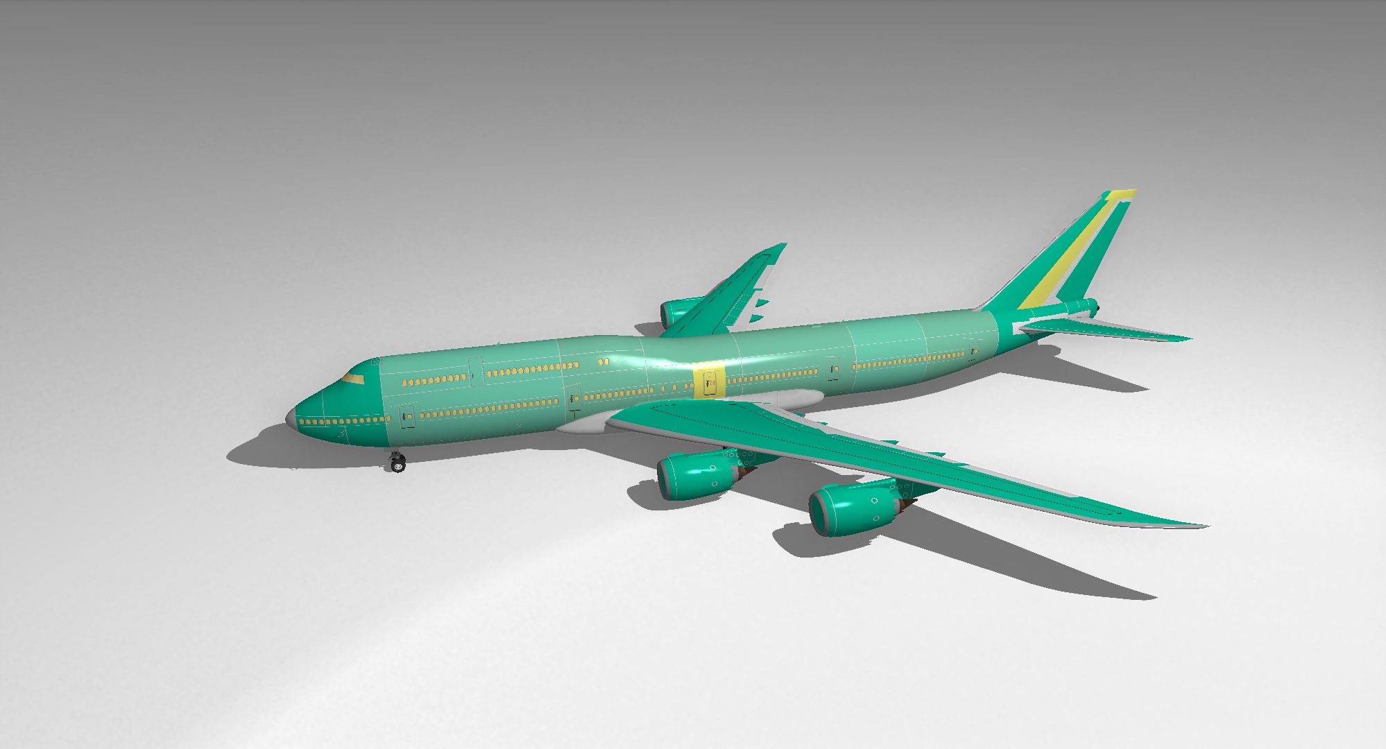 3D model Boeing 747-8i Assembly - TurboSquid 1847847