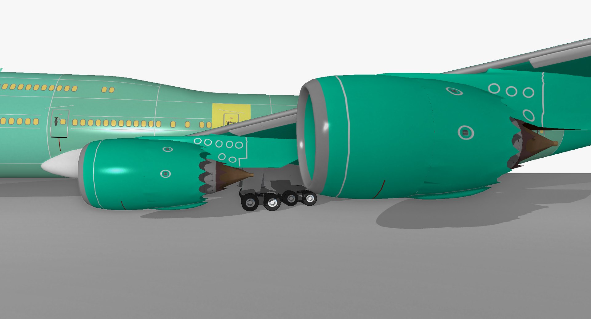 3D Model Boeing 747-8i Assembly - TurboSquid 1847847