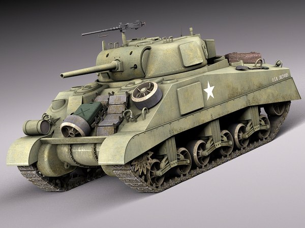 Sherman Tank 3D Models for Download | TurboSquid